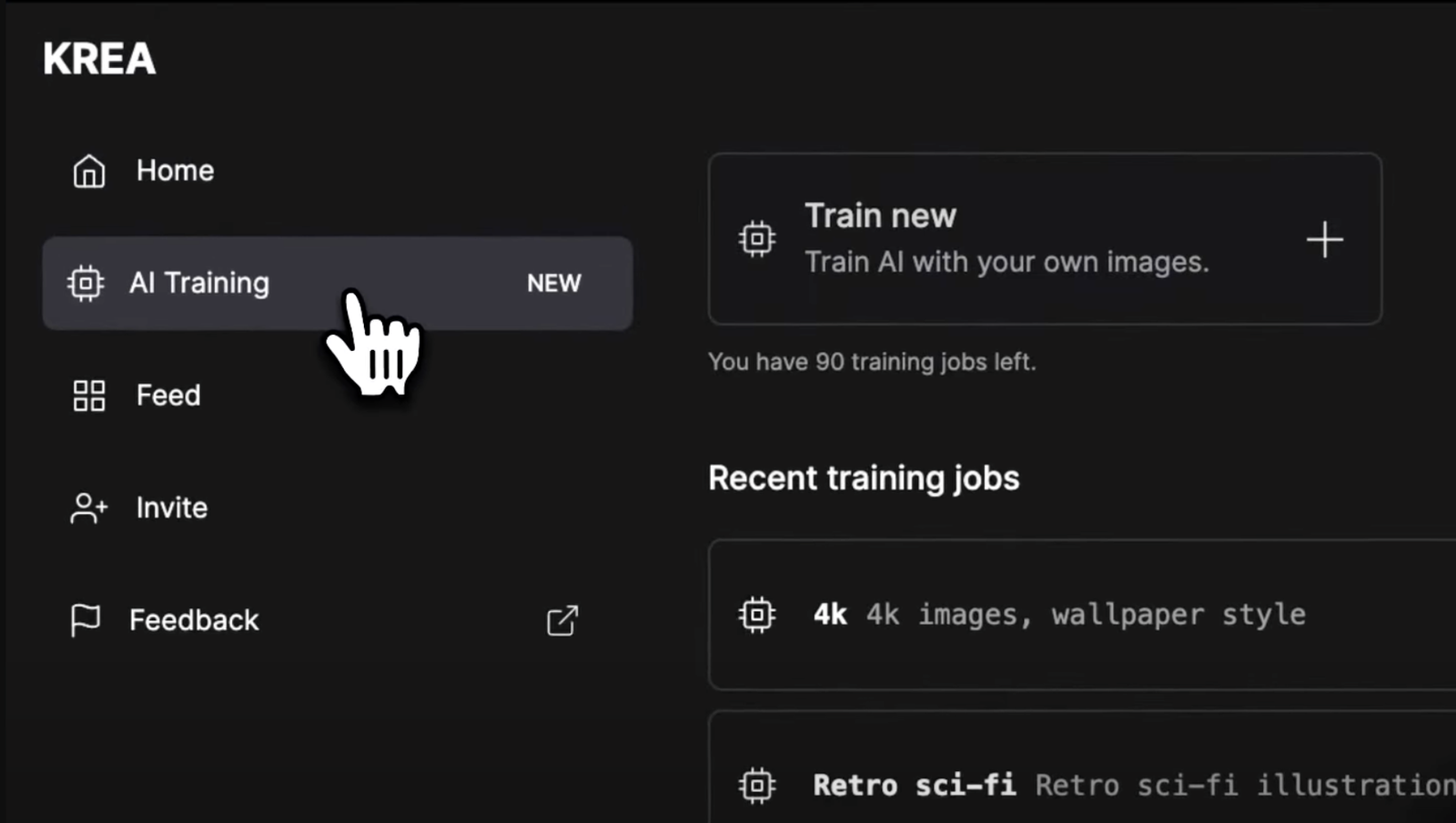 Training KREA AI Models – Krea AI